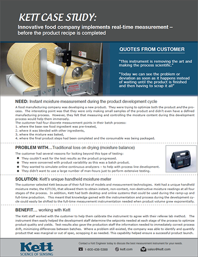 Innovative Food Company Case Study